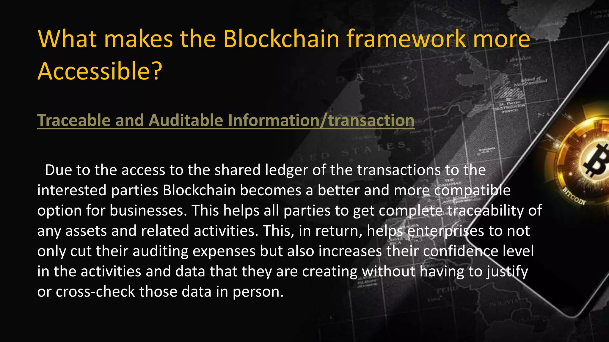 Blockchain implications on global business ecosystem | PPT