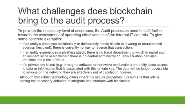 Blockchain in Audit | PPT