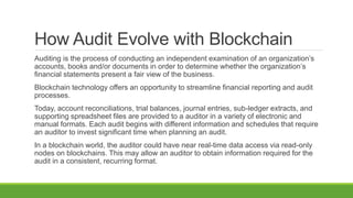 Blockchain in Audit | PPT