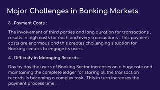 Blockchain in banking | PPTX