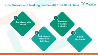 Blockchain in banking. | PPTX
