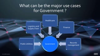 Blockchain in government sept2021 | PPT