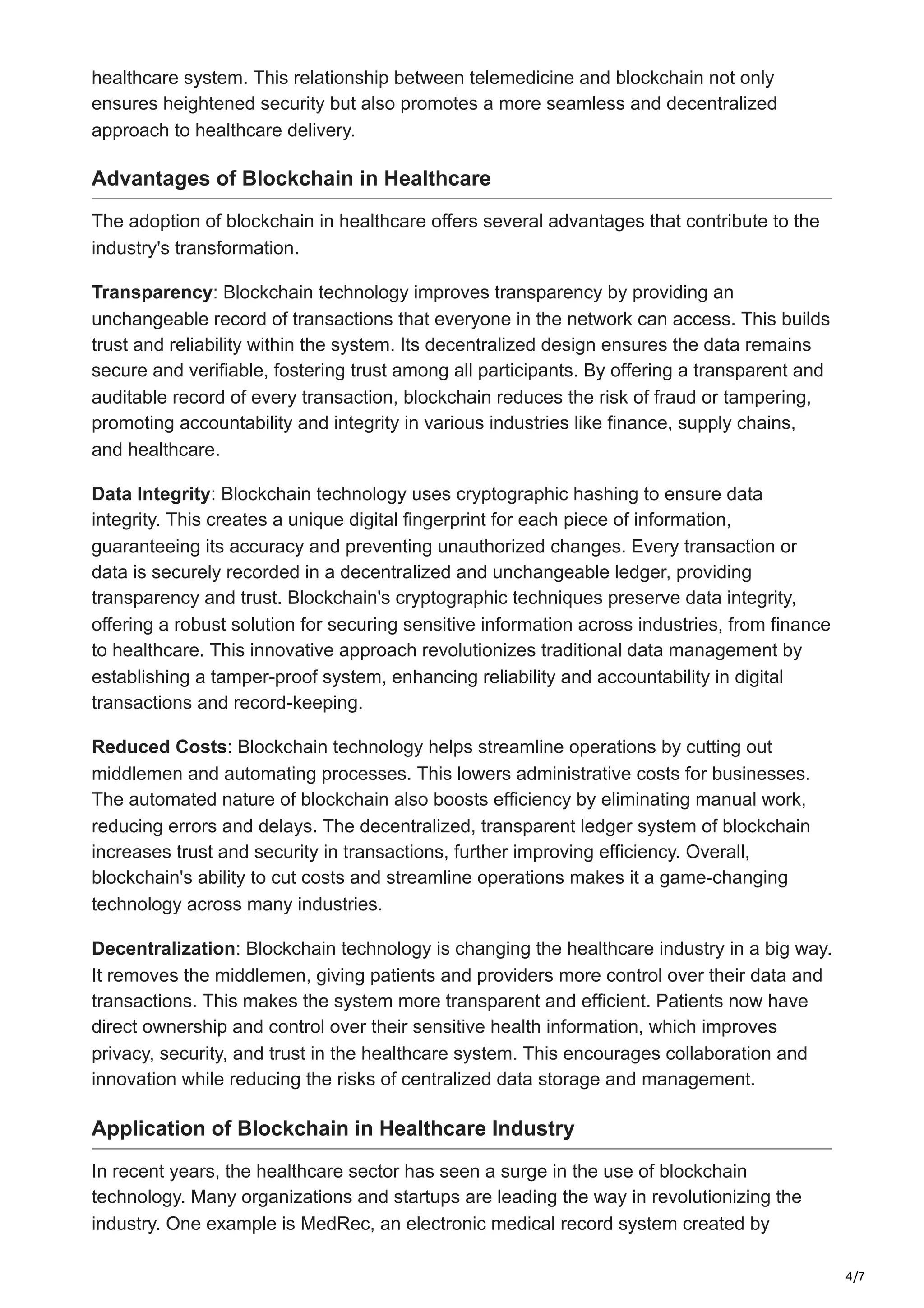 Blockchain in Healthcare - An Overview.pdf