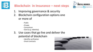 Blockchain for Insurance | PPTX