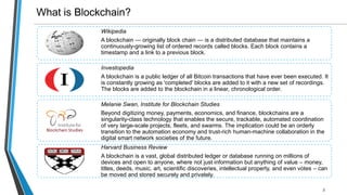 Blockchain in life sciences | PPT