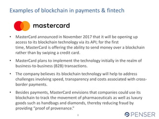 Blockchain applications in payments and fintech | PDF