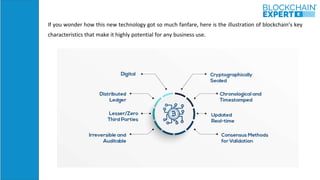 Blockchain in telecom industry | PPTX
