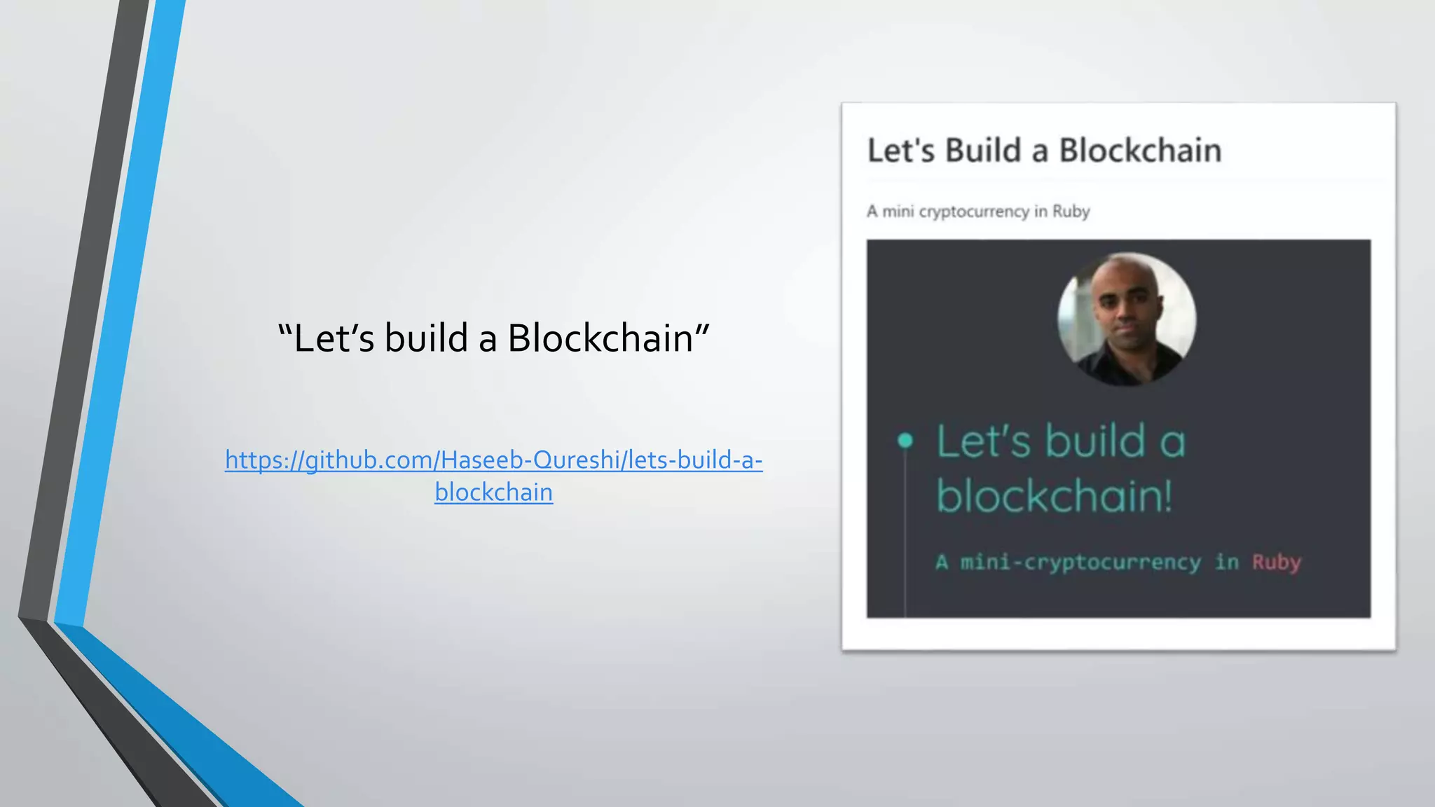 Blockchain Internals: From Theory to Python | PPT