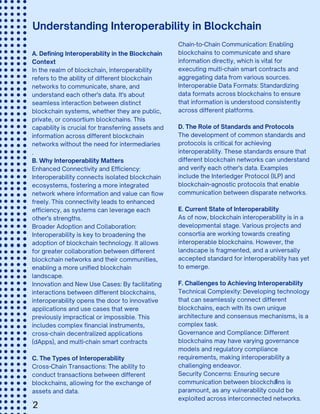 Blockchain Interoperability | PDF