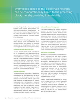 Blockchain in the life sciences | PDF