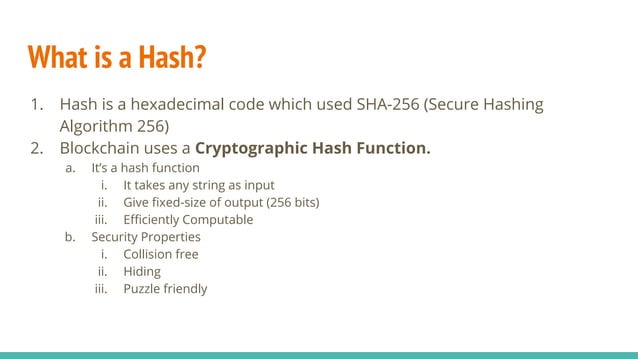 An Introduction to Blockchain | PPT