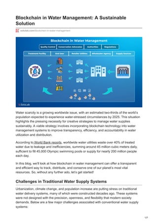 Blockchain in Water Management A Sustainable Solution.pdf