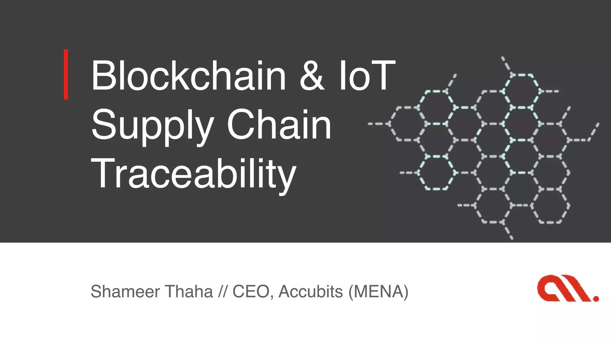 Blockchain and IoT For Supply Chain Traceability | PDF