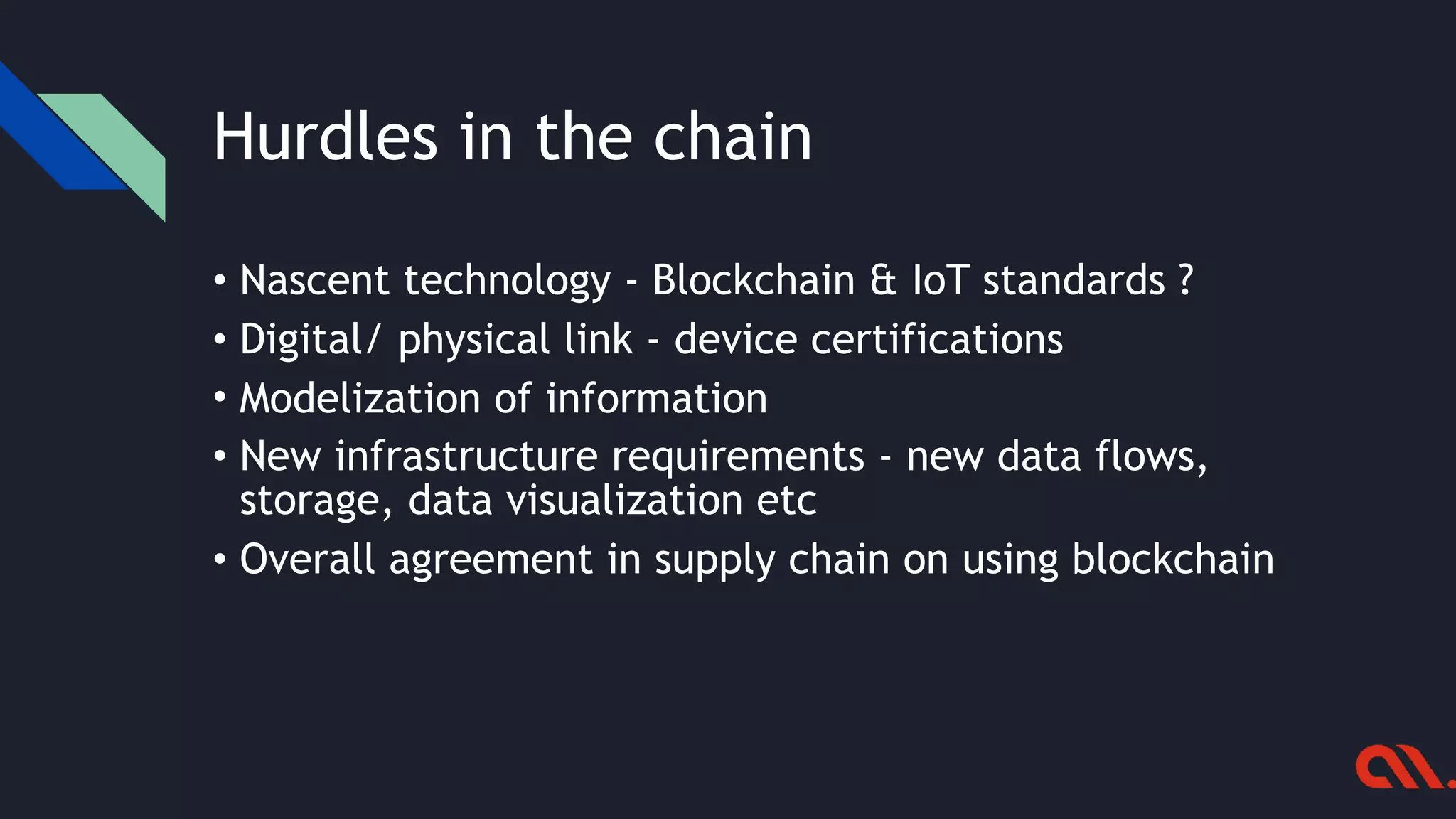Blockchain and IoT For Supply Chain Traceability | PDF