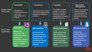 Blockchain and IoT For Supply Chain Traceability | PDF