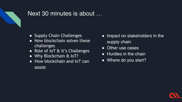 Blockchain and IoT For Supply Chain Traceability | PPT
