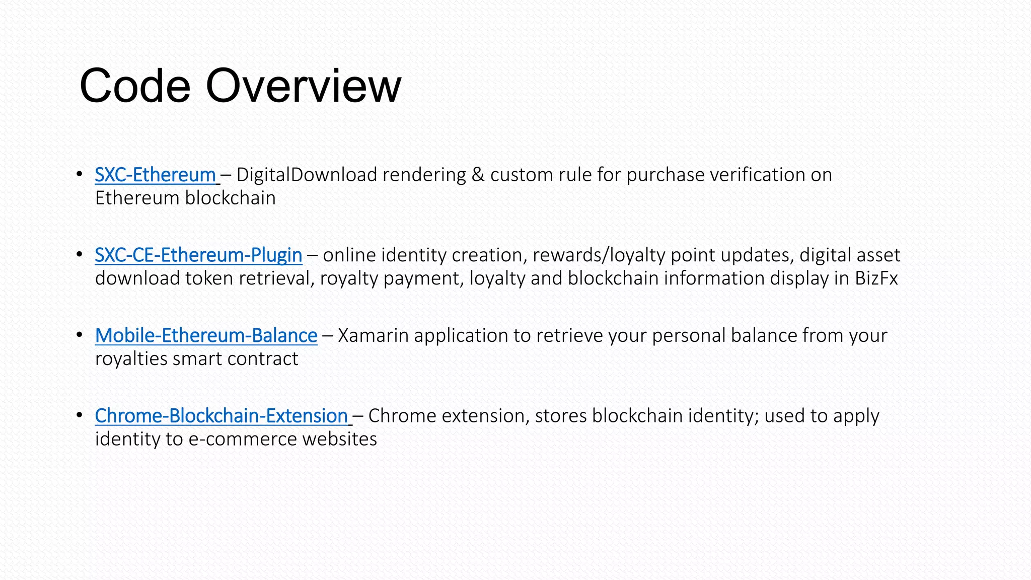 Blockchain in E-Commerce | PPTX