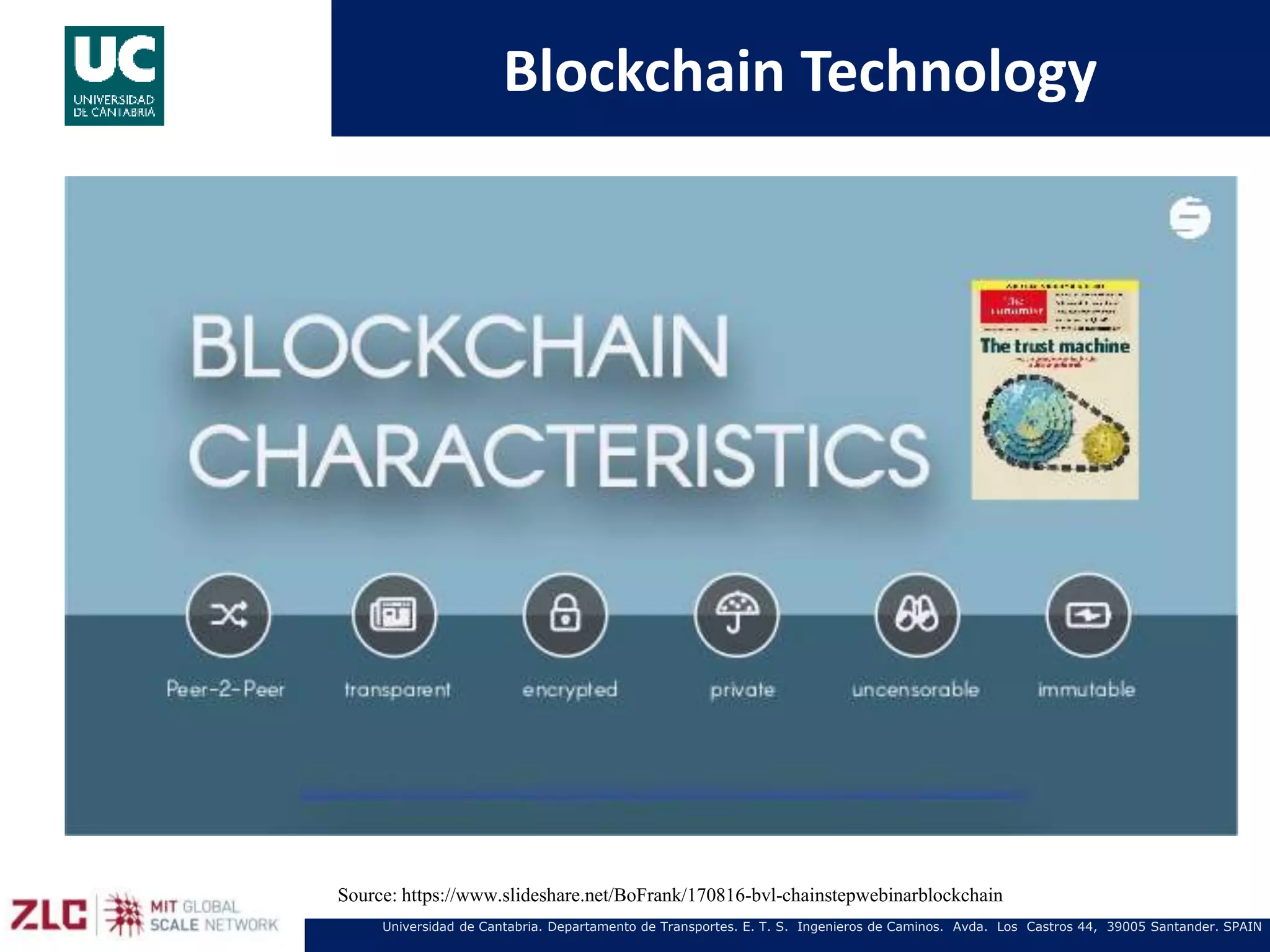 Blockchain logistics transportation | PPTX