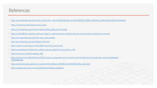 Blockchain mechanism for IET Mauritius Network | PPT