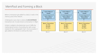 Blockchain mechanism for IET Mauritius Network | PPT