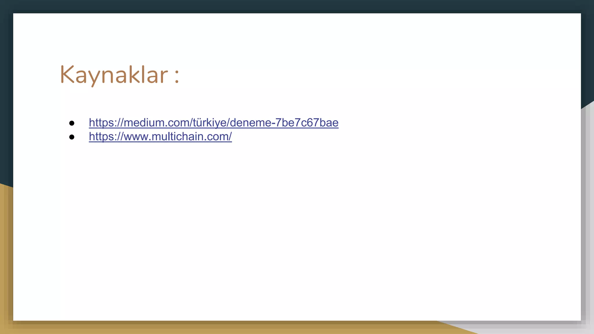 Blockchain nedir | PPT