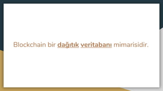 Blockchain nedir | PPT