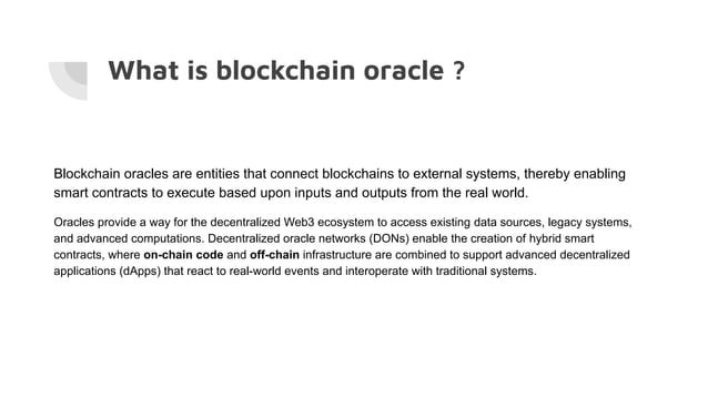 Blockchain Oracle Pdf