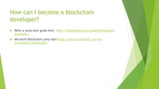 Block chainoverview | PPT
