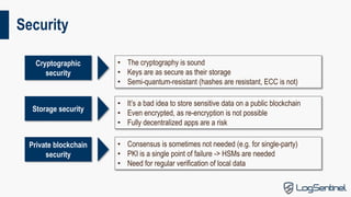 Blockchain overview - types, use-cases, security and usabilty | PPT