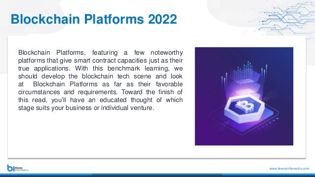 Blockchain Platforms 2022 | PPT