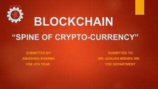 Blockchain ppt | PPTX