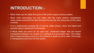 Blockchain ppt | PPTX