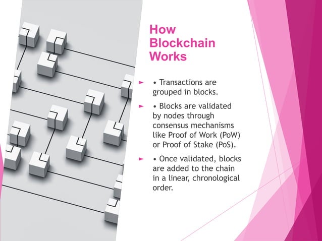Blockchain and its scope and its application | PPTX
