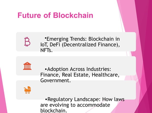 Blockchain and its scope and its application | PPTX