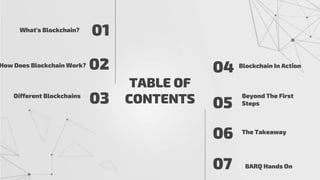 Blockchain Introduction Presentation | PPTX