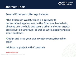 Blockchain presentation to isaca (kemp) | PPT