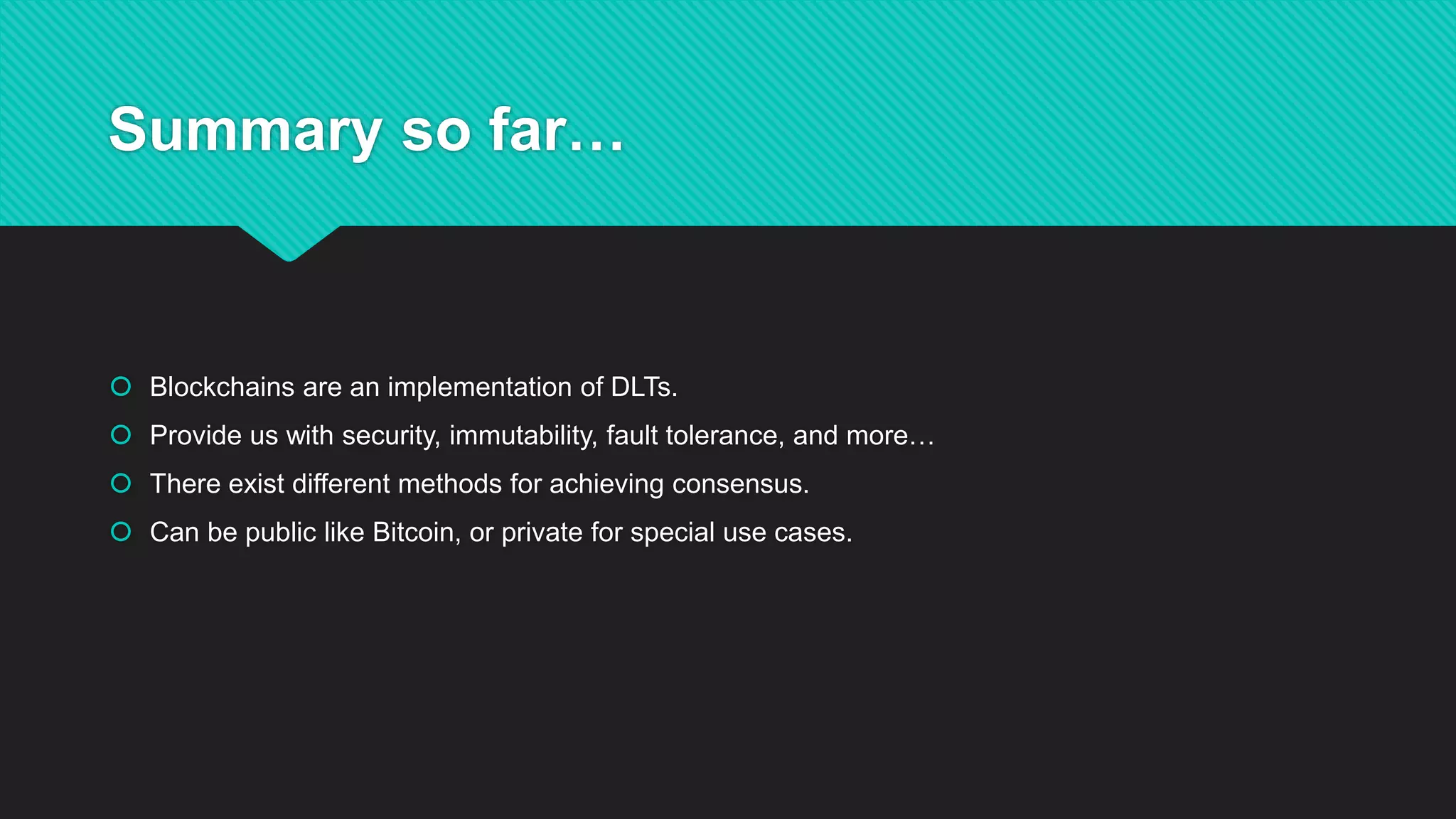 Distributed Ledgers, Blockchains, and Smart Contracts | PPTX