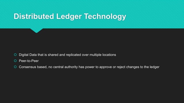 Distributed Ledgers, Blockchains, and Smart Contracts | PPTX | Internet | Computing
