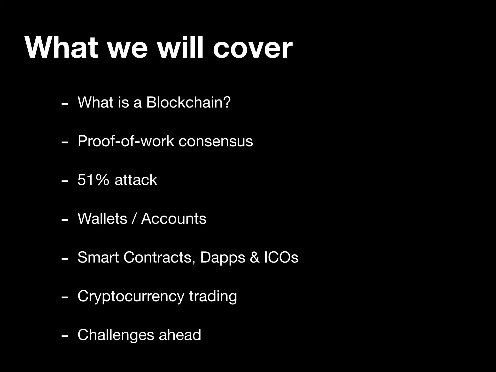 Introduction to Blockchains | PPT