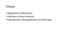 Blockchains 101 | PPT