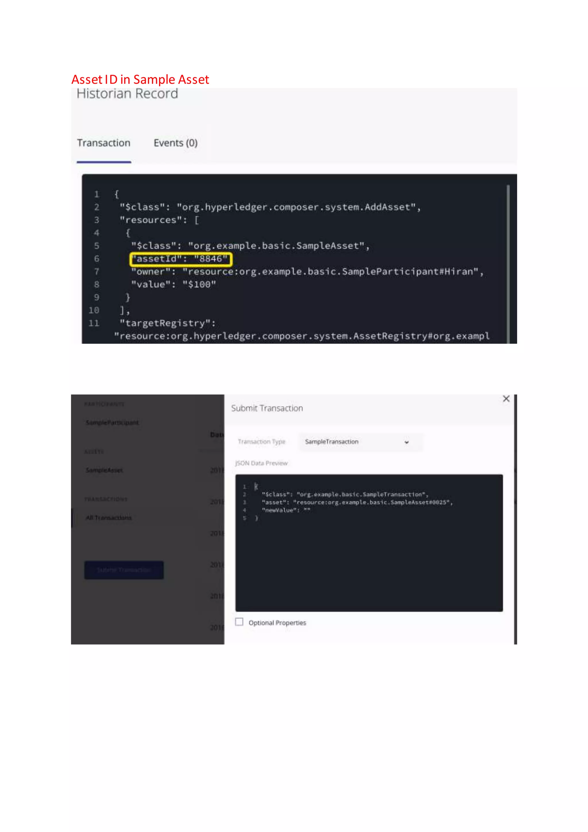 Blockchain sample application_steps | DOCX | Technology & Computing