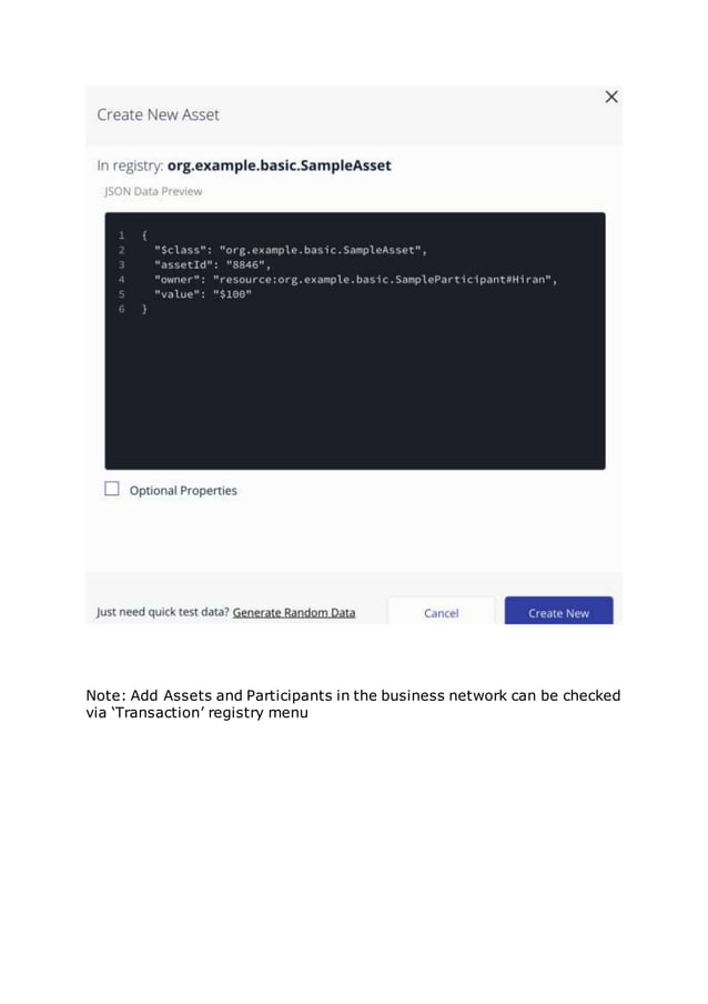 Blockchain sample application_steps | DOCX | Technology & Computing