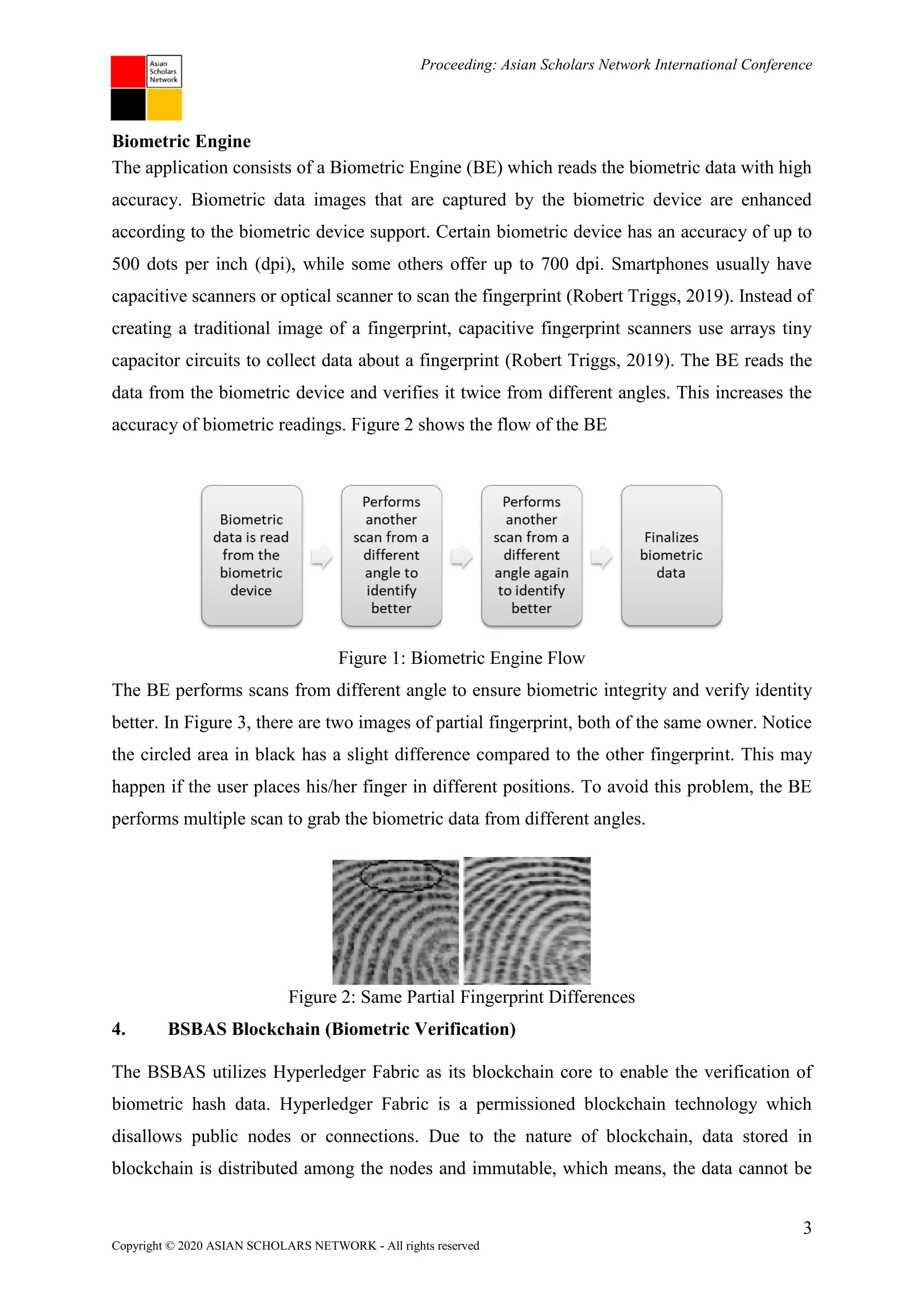 Blockchain secure biometric access systems (bsbas) | PDF