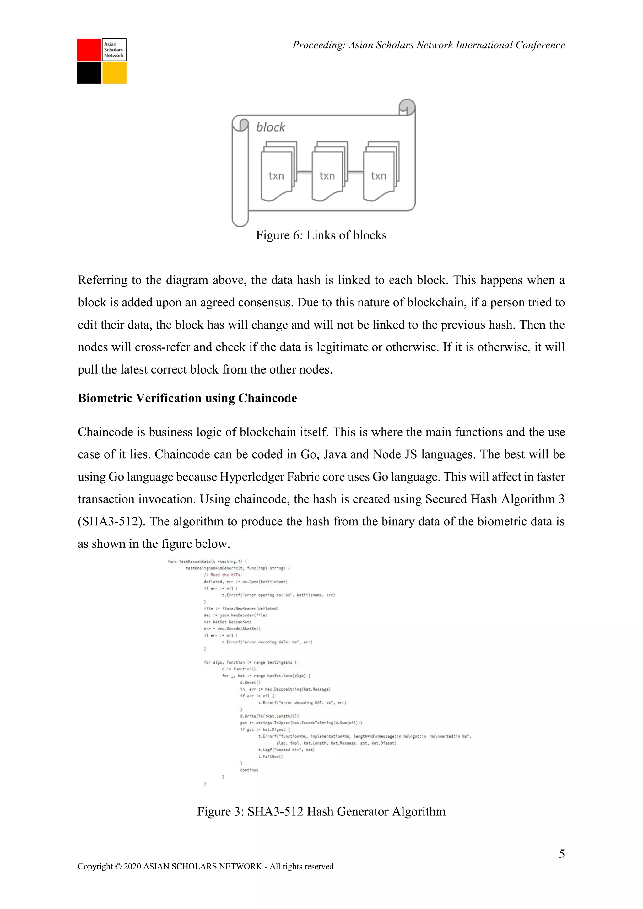 Blockchain secure biometric access systems (bsbas) | PDF