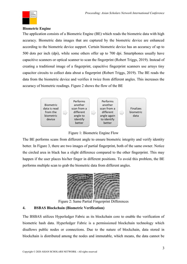 Blockchain secure biometric access systems (bsbas) | PDF | Computing | Technology & Computing