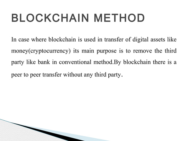 Blockchain Technology | PPT