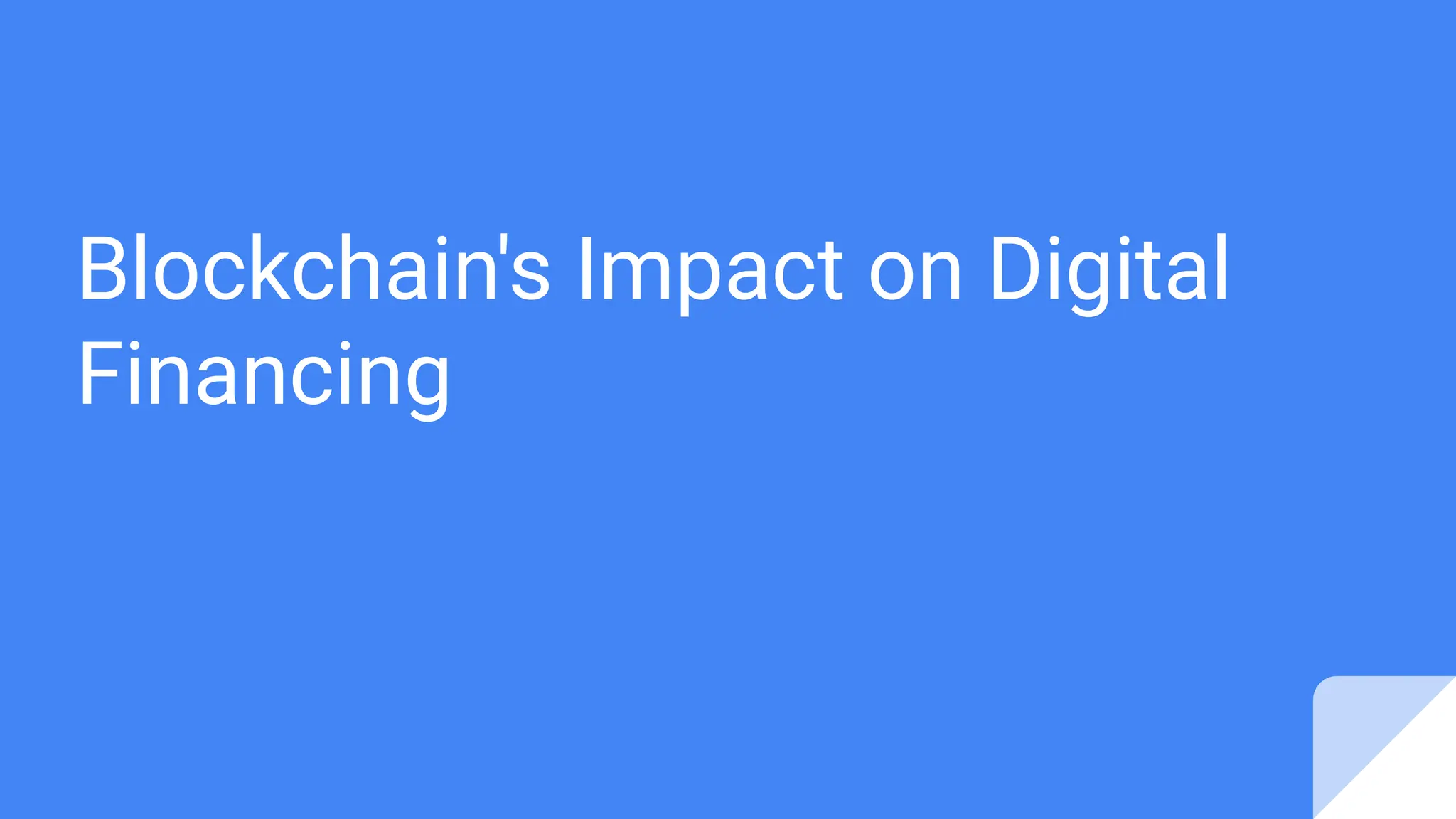 Blockchain's Impact on Digital Financing.pdf