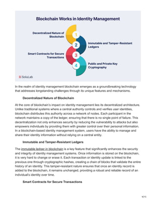 Blockchains Impact on Identity Management.pdf | Databases | Computer Software and Applications