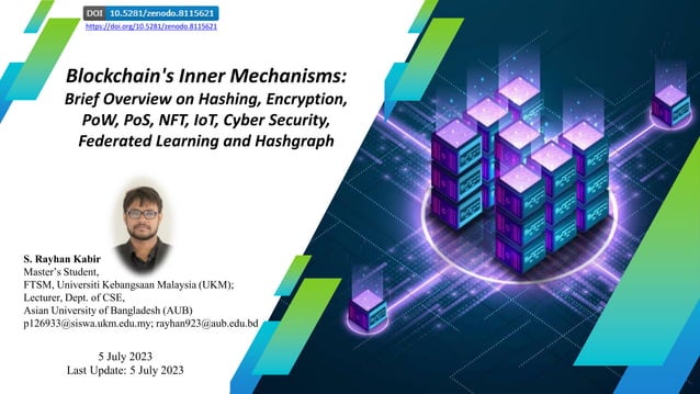 Blockchain's Inner Mechanisms: Brief Overview on Hashing, Encryption ...