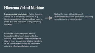 Blockchain, smart contracts - introduction | PPT